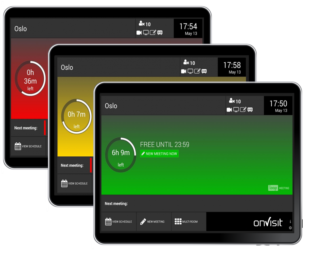 LoopMeeting - Forbedre utnyttelsen og bruken av møterommene